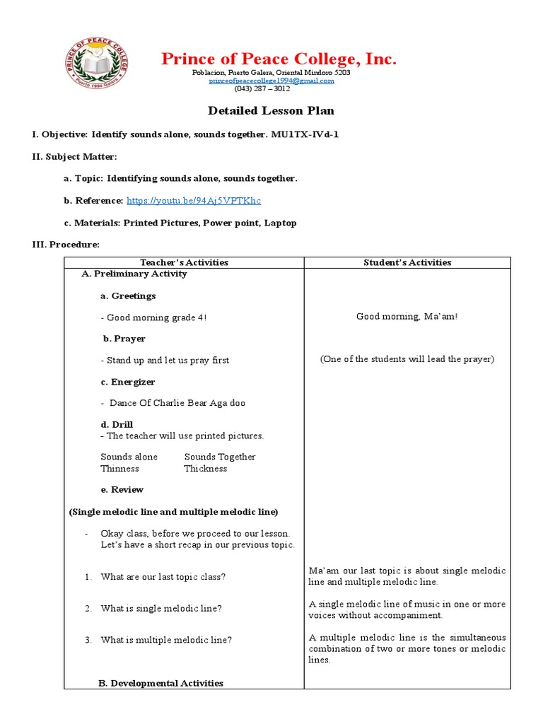 Final LP | PDF | Sound | Performing Arts