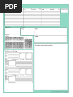 Playcall Sheet Blank Template | PDF | American Football | Sports