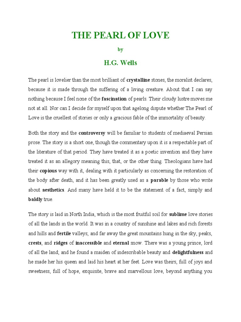 The Pearl of Love | PDF