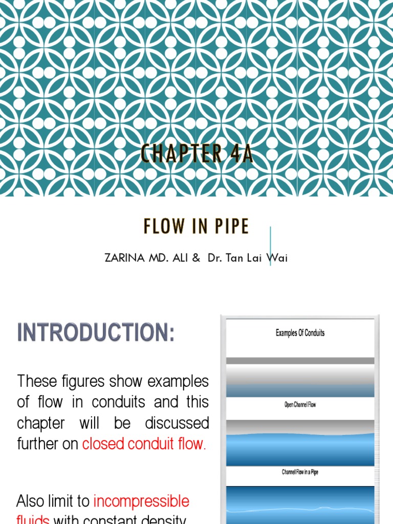 Pipe Flow Analysis & Equations | PDF | Reynolds Number | Fluid Dynamics