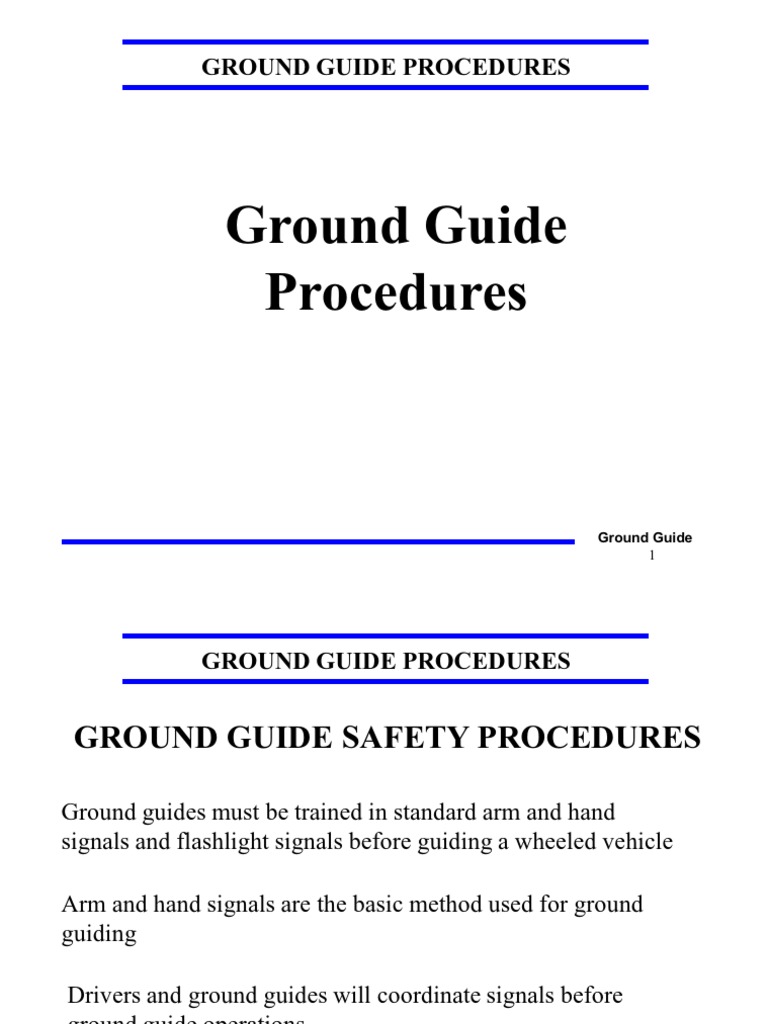 Ground Guiding | Vehicles | Flashlight