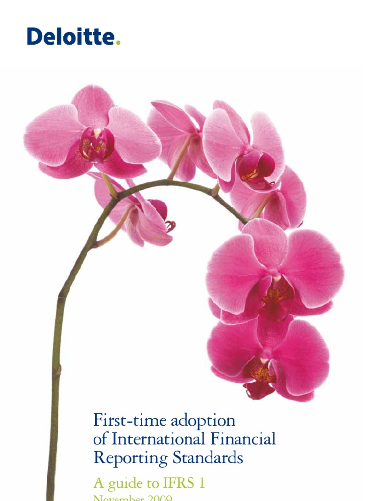 Deloitte IFRS 1 First Time Implementation Guide | PDF | International ...