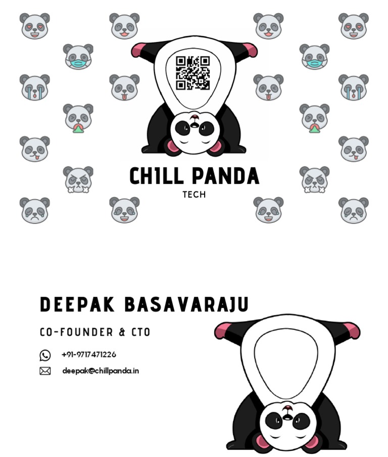 CHILL PANDA Business Card | PDF