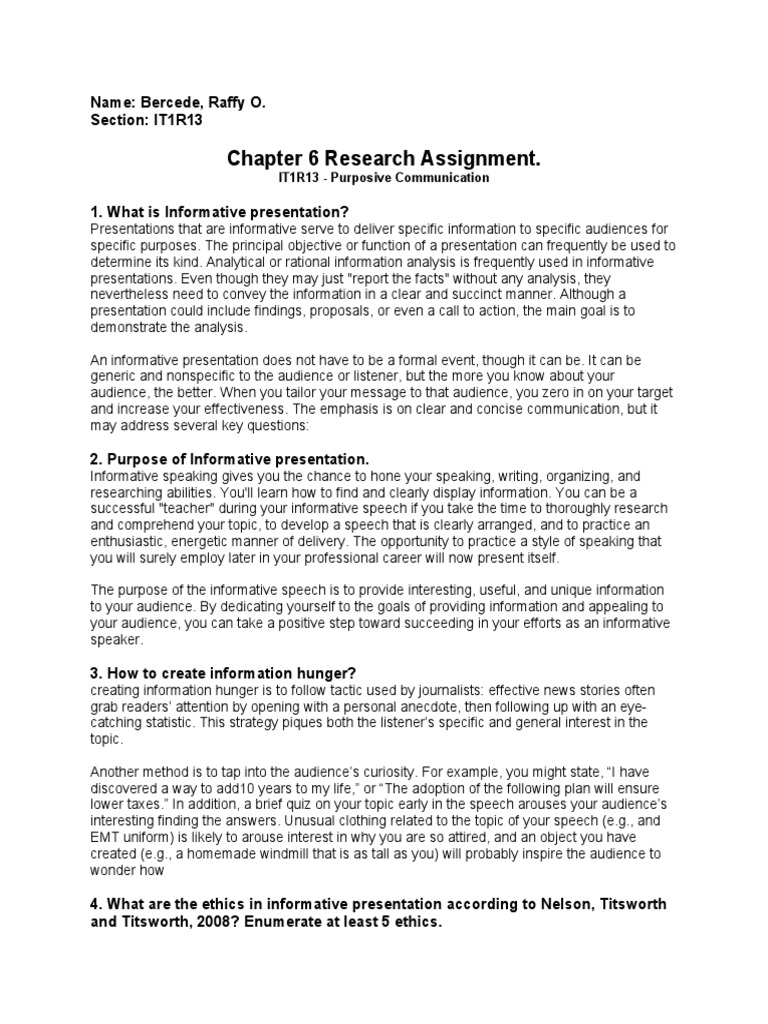 Bercede Purcom Chap6 | PDF | Fallacy | Argument