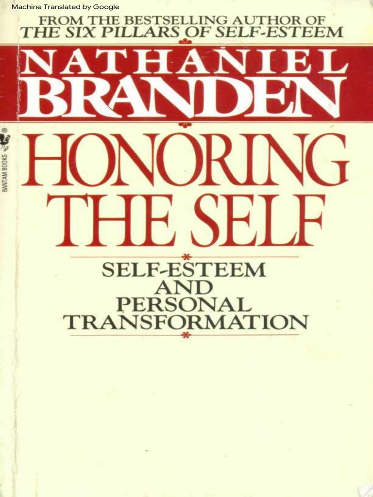 Honoring The Self (Autoestima) Português | Download grátis PDF ...