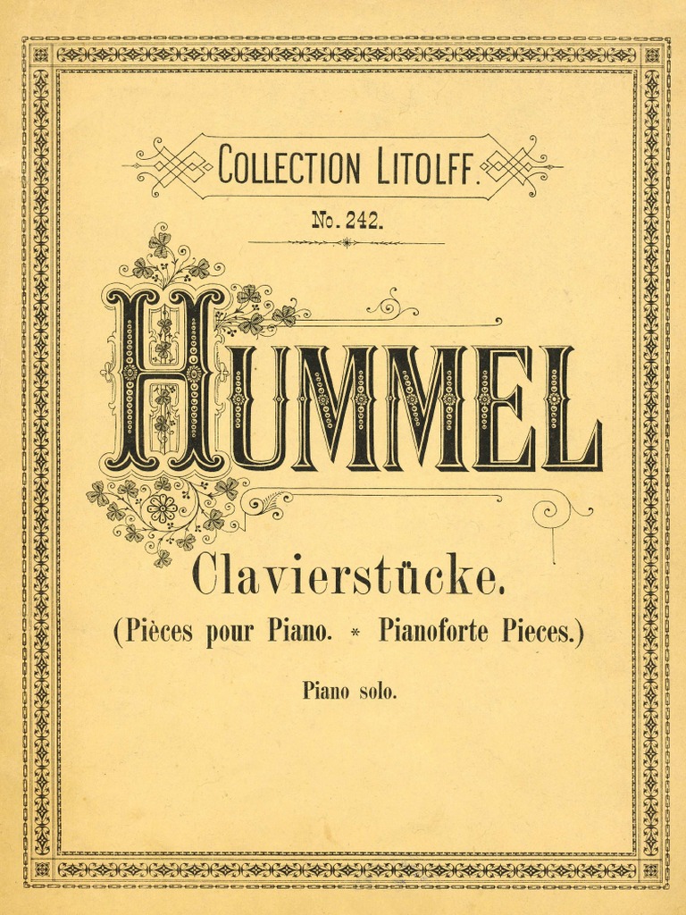 (Free Scores - Com) - Hummel Johann Nepomuk Rondo Complete Score 6684 ...