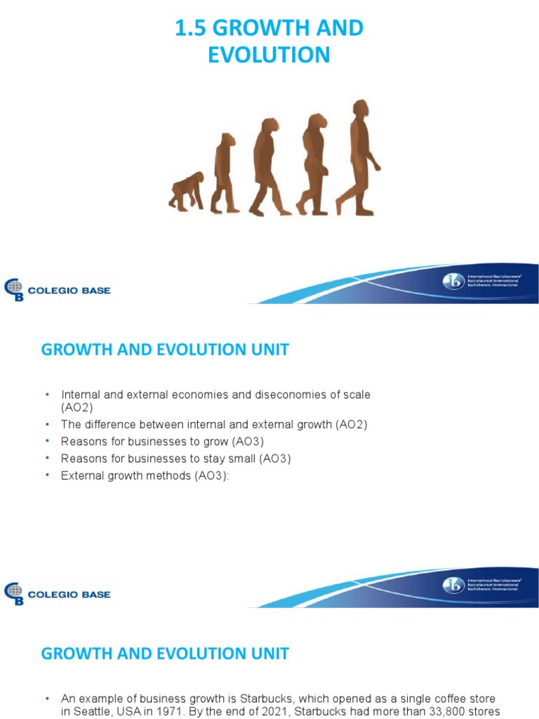 1.5 Growth and Evolution | PDF | Franchising | Mergers And Acquisitions