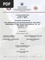 Filipino 9 - Quarter 1 - Module 1 | PDF