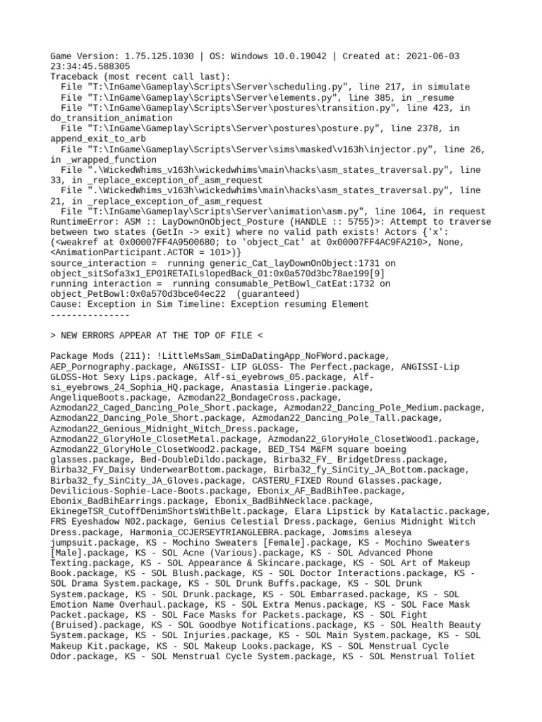 lastCleanException 20210728195438 | PDF