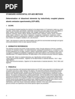 EPA Method 6010B: ICP-AES Overview | PDF | Detection Limit | Spectrum