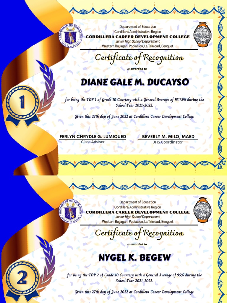 10 C Classroom Achievers | Download Free PDF | Educational Institutions ...