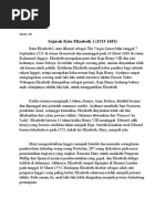 Silsilah Kerajaan Inggris: William hingga Elizabeth II | PDF