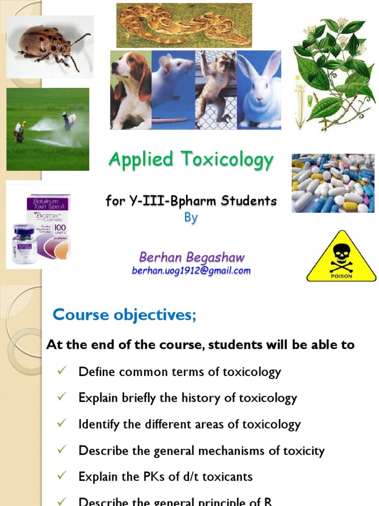 Toxicology - 1 | PDF | Toxicology | Poison
