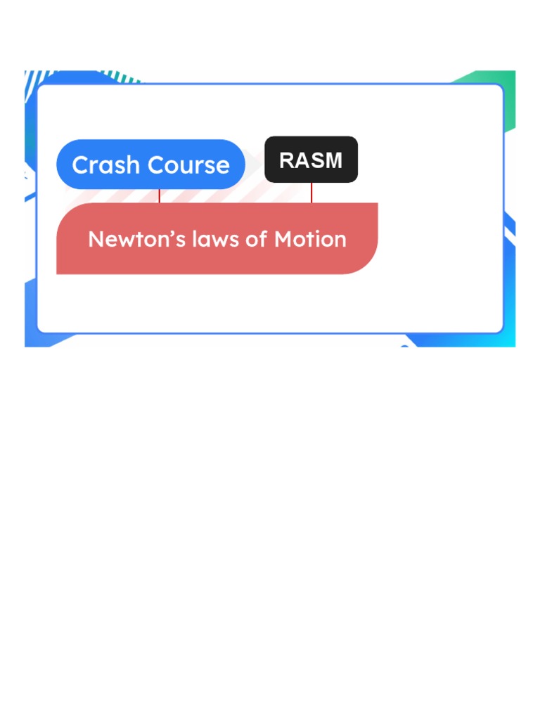NLM Notes | PDF | Acceleration | Force