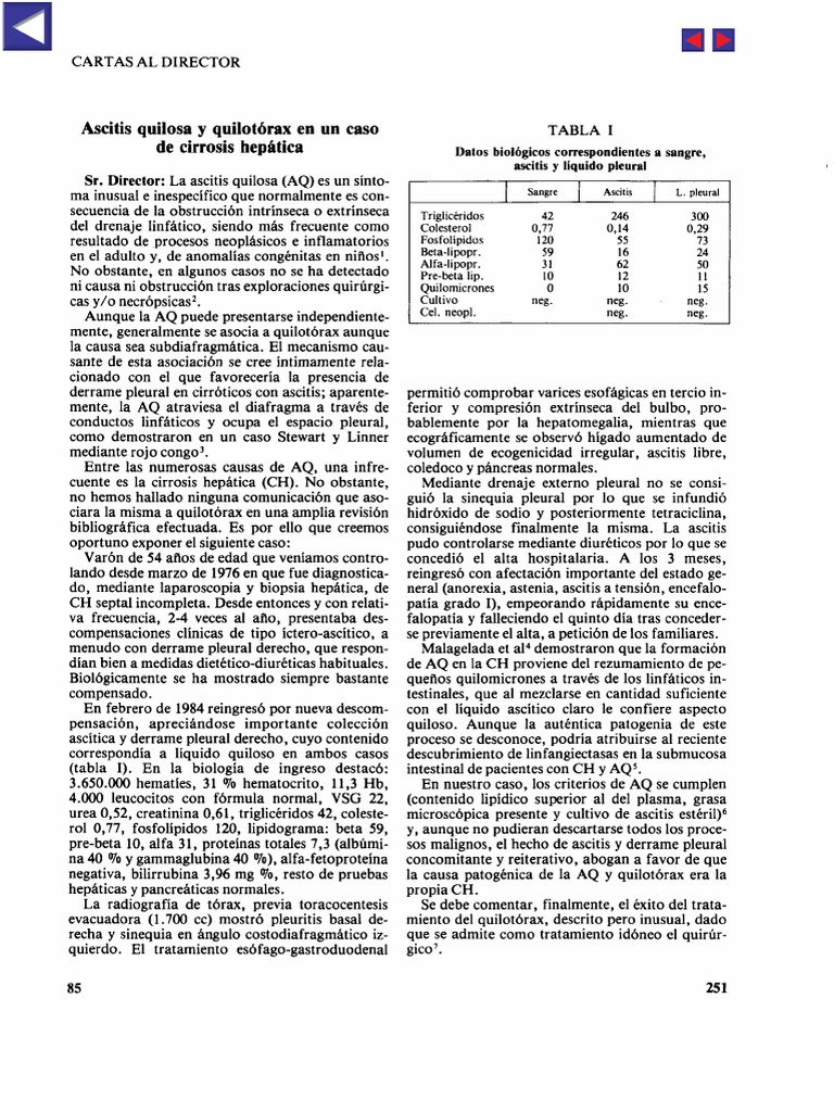 Quiloascitis 2 | PDF | Medicina | Enfermedades y trastornos