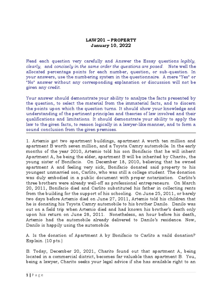 Template GP Issues-Concerns | PDF | Adverse Possession | Easement