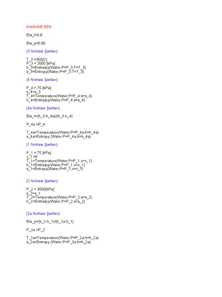 Kojen Brayton Ve Rankine ESS | PDF