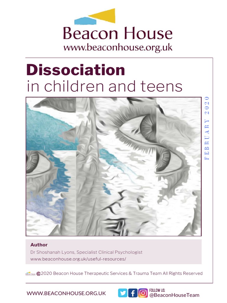 Dissociation in Children Teens Resource - Compressed | PDF ...