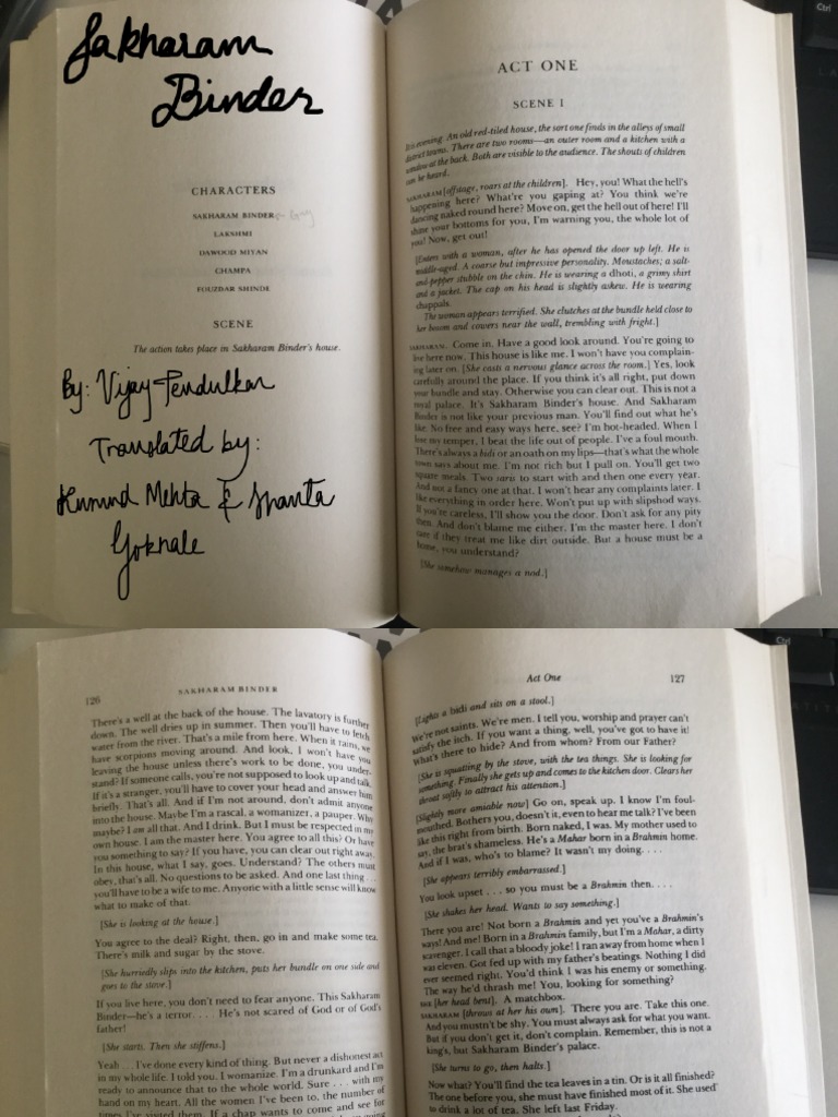 Sakharam Binder | PDF