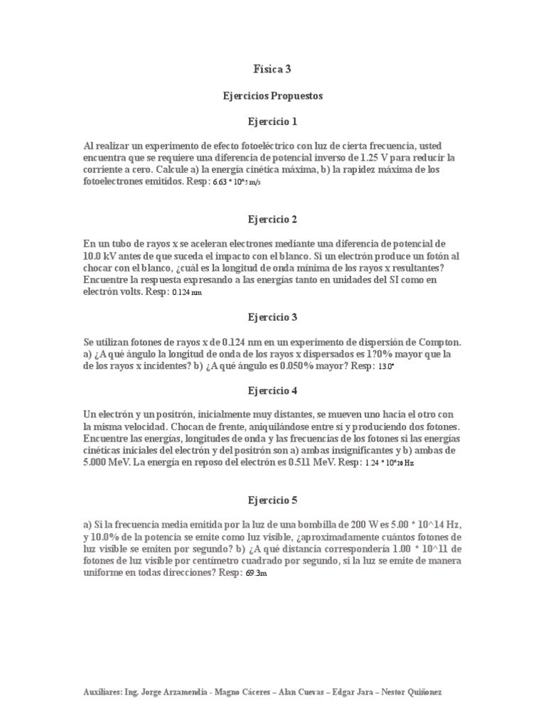 Clase 8 - 9 - Ej. Propuestos | PDF | Métodos y materiales de enseñanza | Tecnología