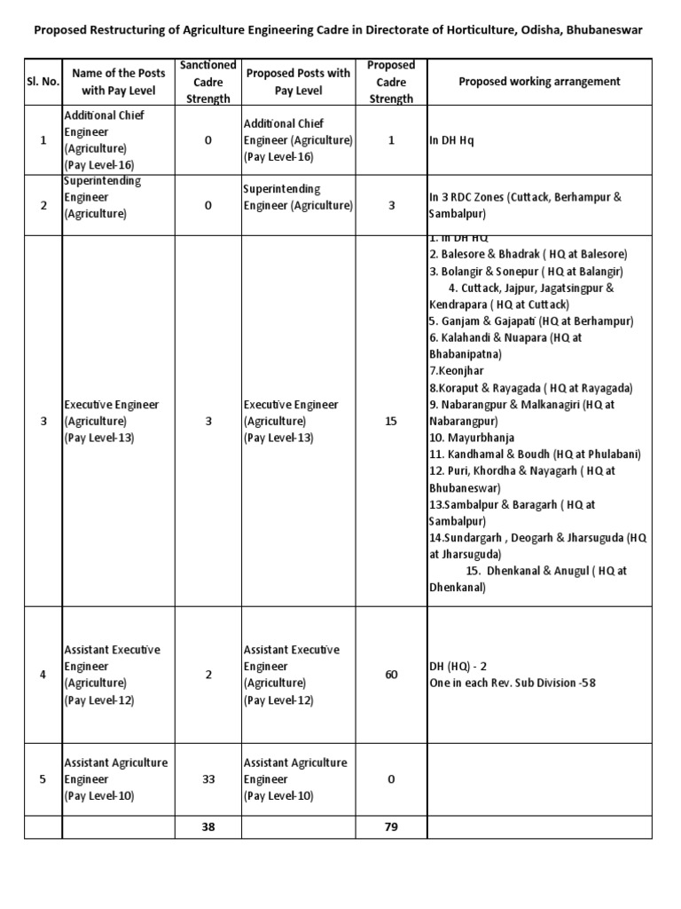 Proposed Restructuring-1 | PDF