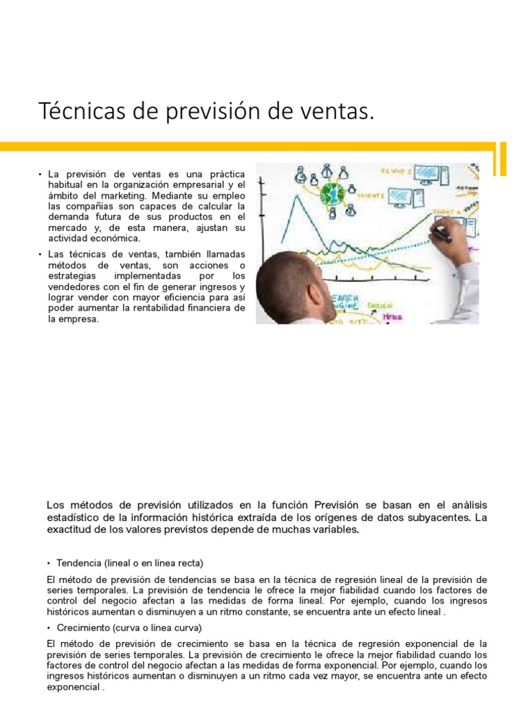 Técnicas de Previsión de Ventas | PDF | Predicción | Mercado (economía)