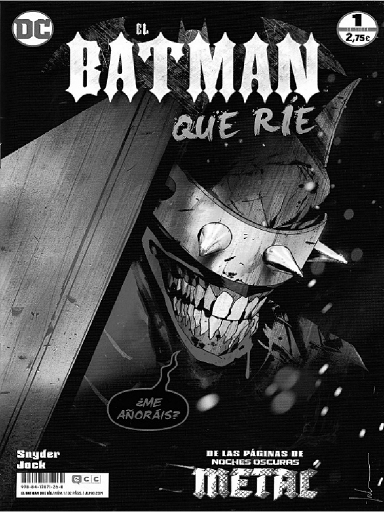 El Batman Que Rie 01 (ECC) | PDF