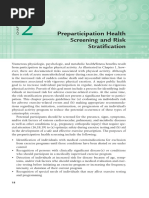 ACSM Preparticipation Screening Guidelines | PDF