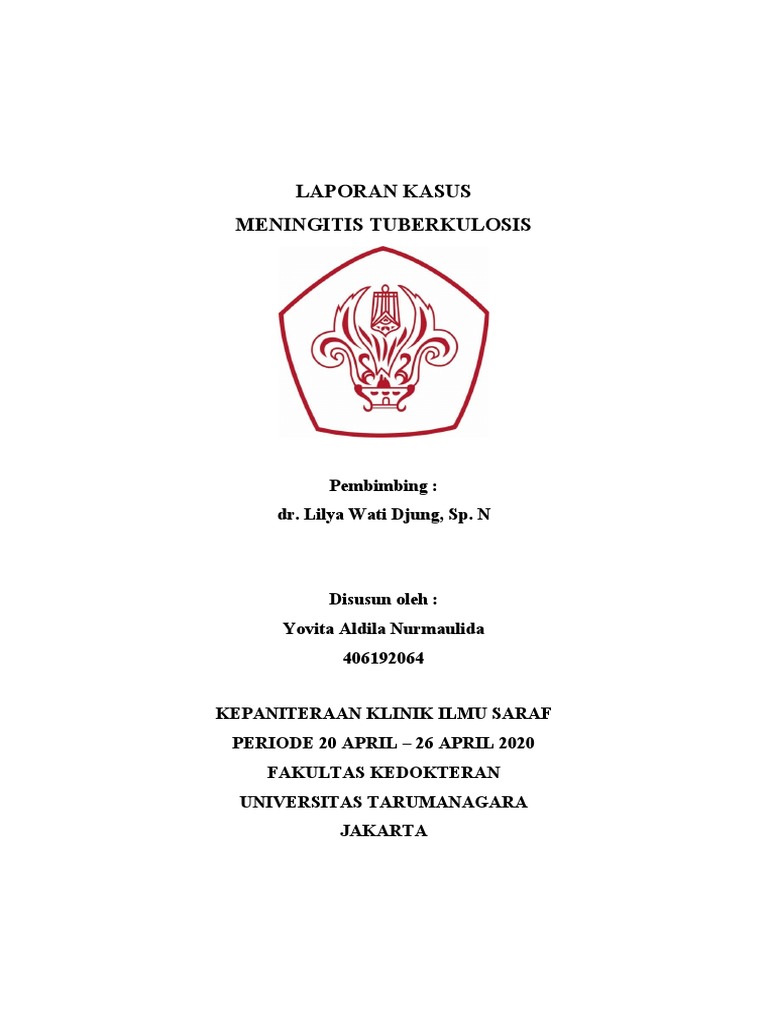 Case Meningitis TB Fix | PDF