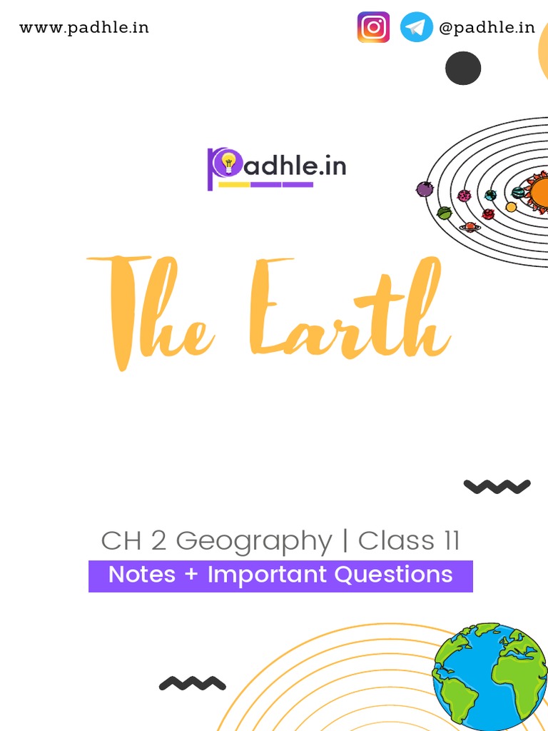 Padhle 11th - The Earth | PDF
