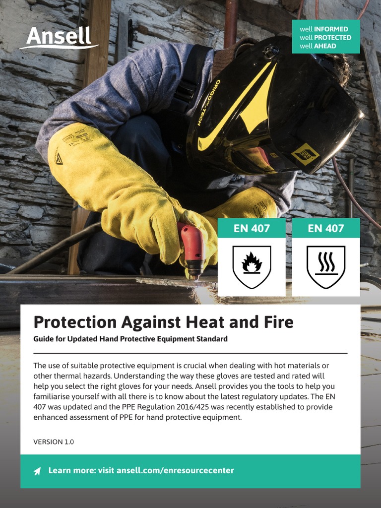 EN 407 Guide | PDF | Personal Protective Equipment | Fires