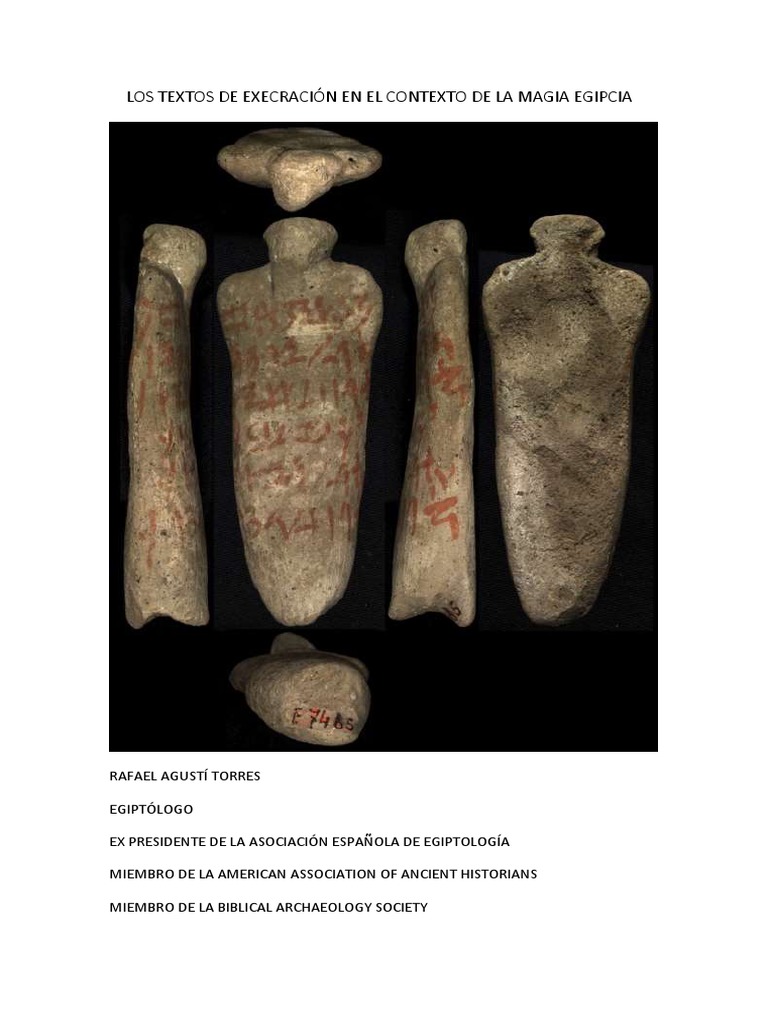 La magia simpática y apotropaica en los textos de execración del ...