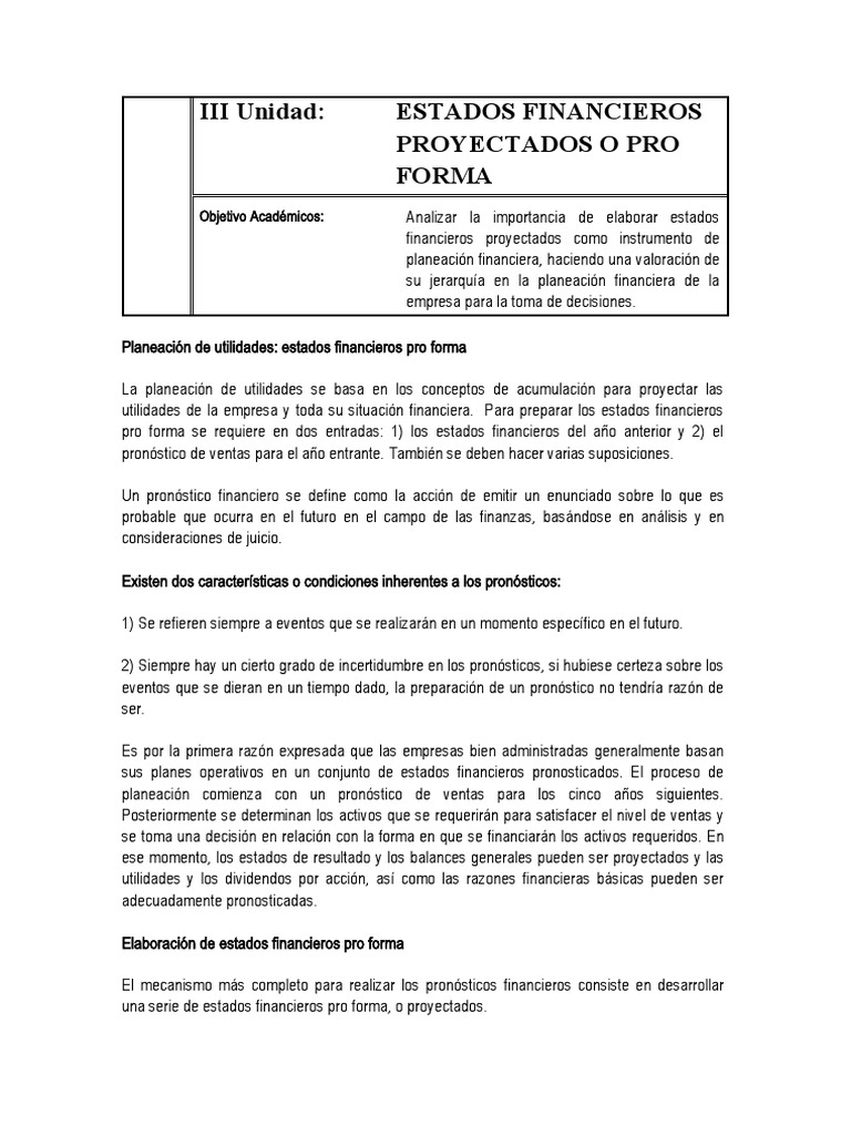 III Unidad | PDF | Presupuesto | Planificación III Unidad | PDF | Presupuesto | Planificación