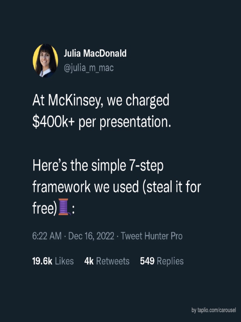 McKinsey Frameworks Overview | PDF
