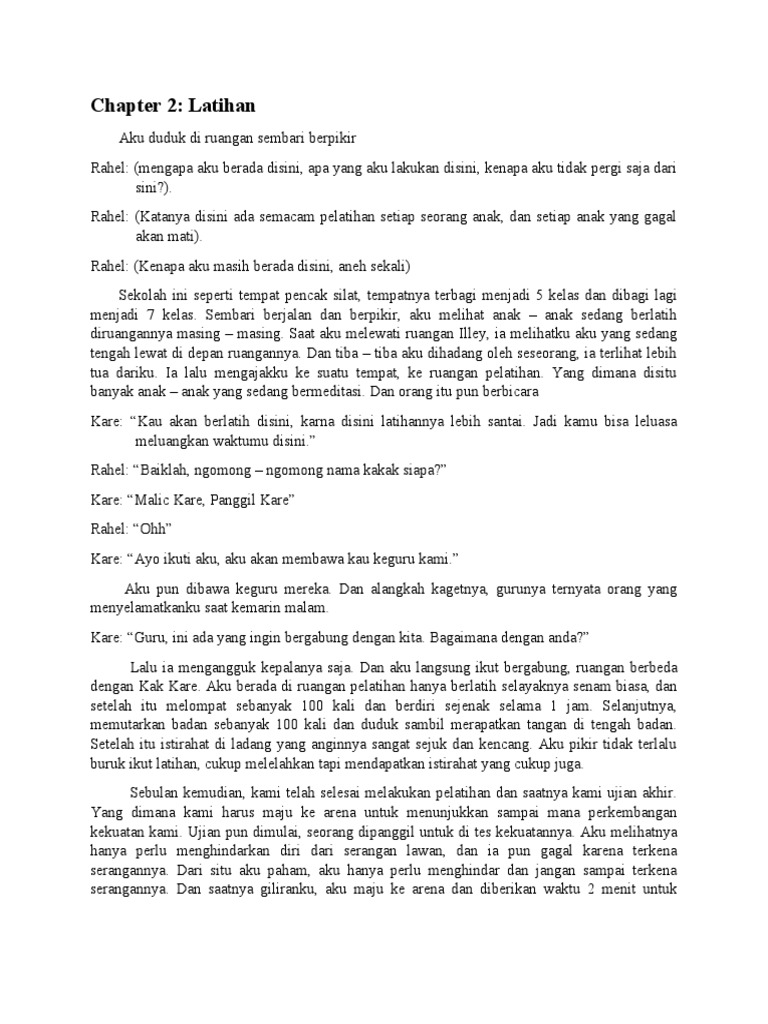 Chapter 2 Latihan | PDF