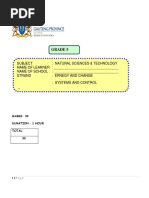 Maths Grade 6 Test TERM 3 | PDF | Rectangle | Geometric Shapes