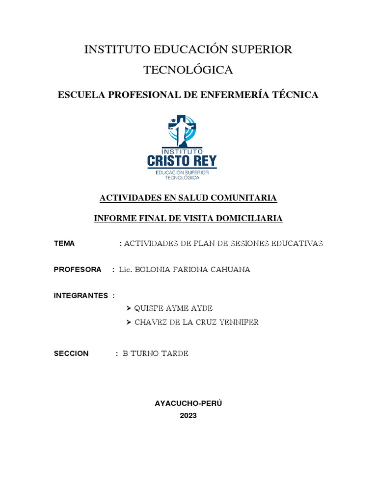 Trabajo Final de Asc | PDF | Lavado de manos | Diarrea