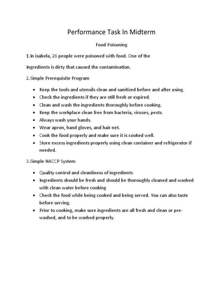 Performance Task in Midterm | PDF