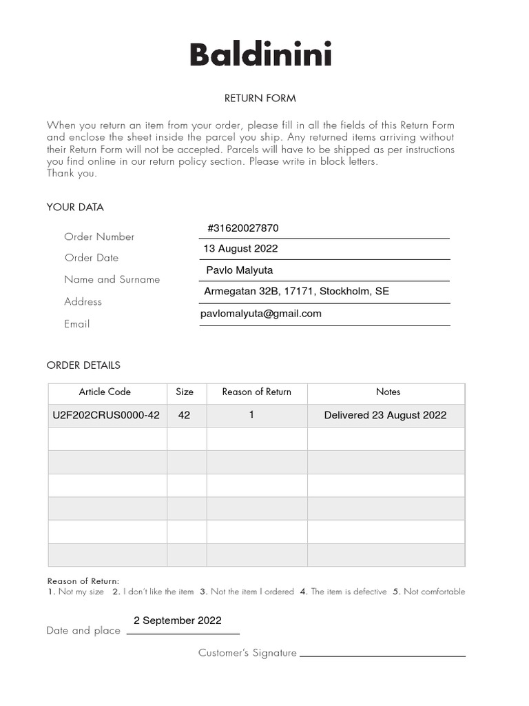 Modulo Reso ENG New | PDF