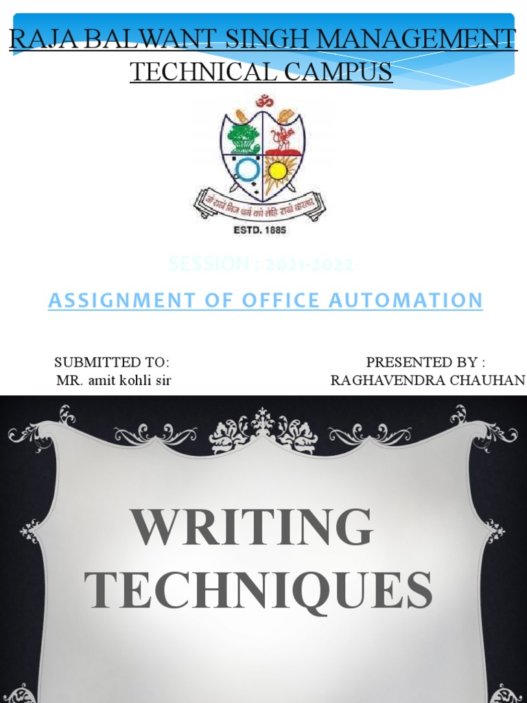 Office Automation PPT Print | PDF