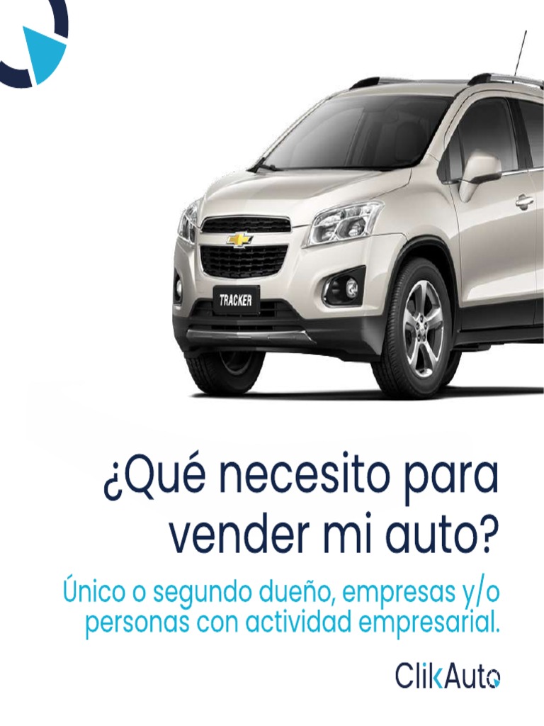 Checklist para Vender Mi Auto | PDF