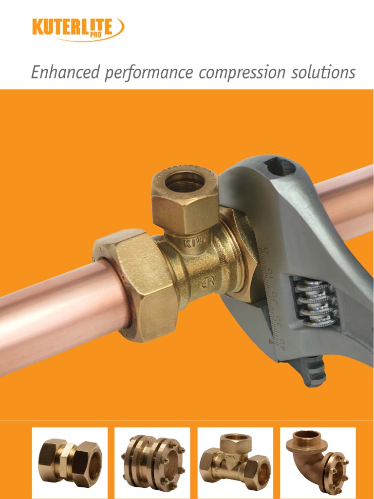 Enhanced Performance Compression Solutions | PDF | Pipe (Fluid Conveyance) | Nut (Hardware)
