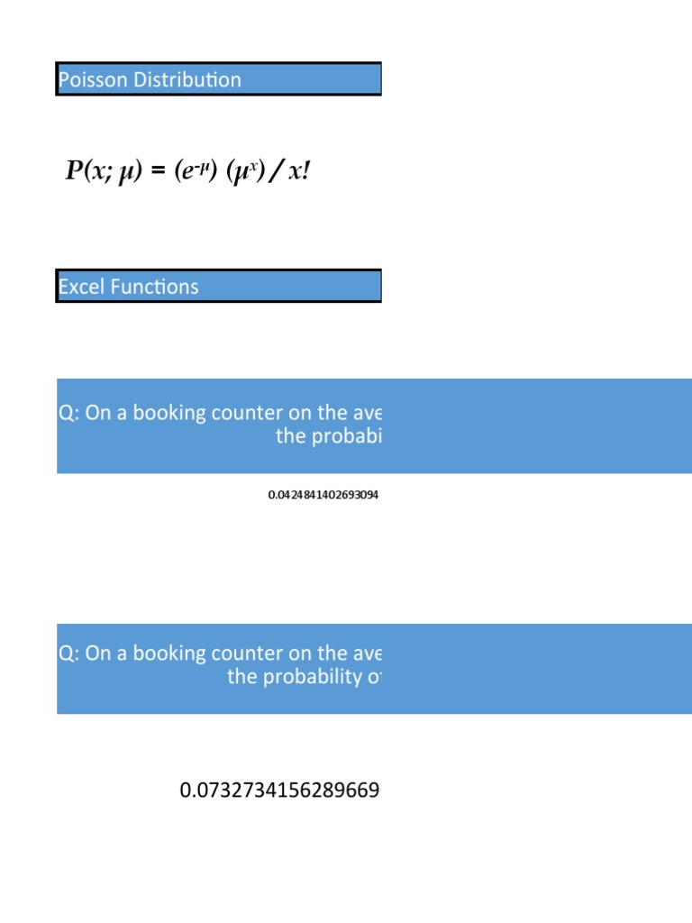 Poisson Distribution Pdf Poisson Distribution Teaching Mathematics 