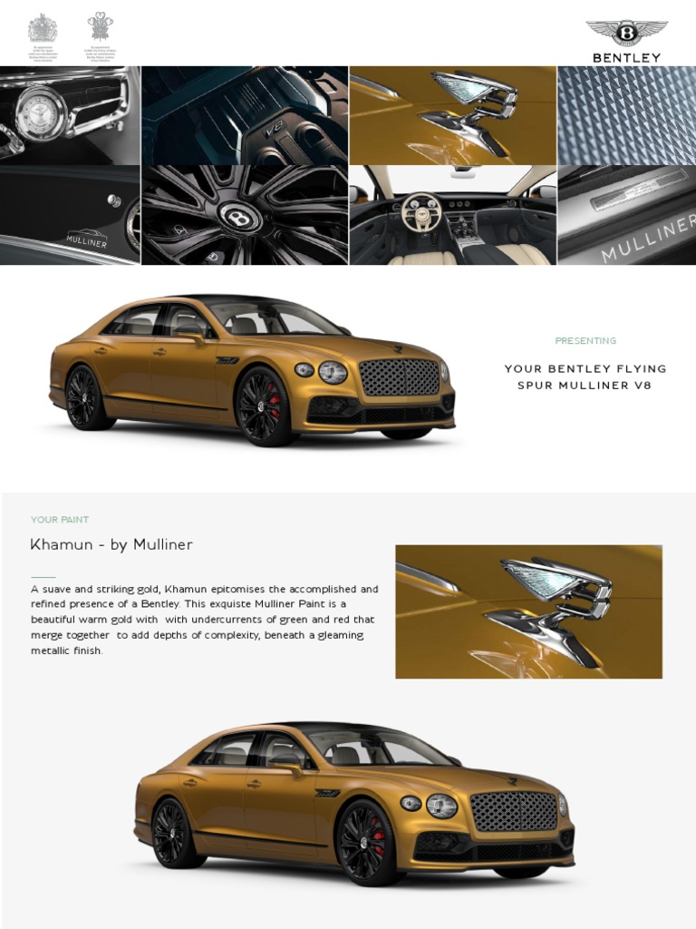 Bentley Brochure | PDF | Motor Vehicle | Wheel