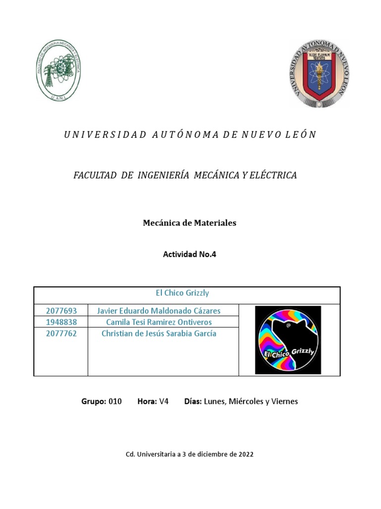 Actividad No.4.1 | Descargar gratis PDF | Viga (Estructura) | Doblar