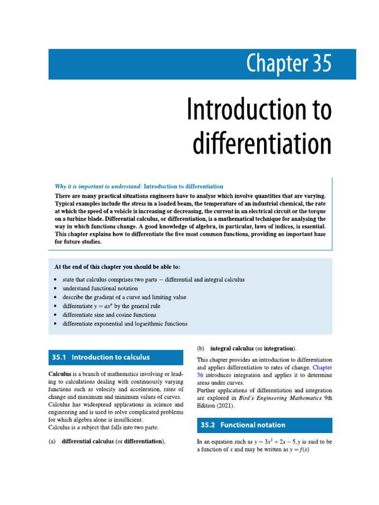 John O. Bird - Bird's Basic Engineering Mathematics-Differensial | PDF