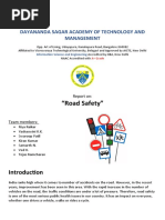 Road Safety Presentation | PDF