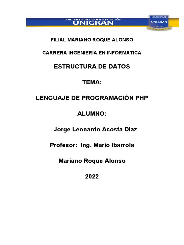 Estructura de Datos | PDF