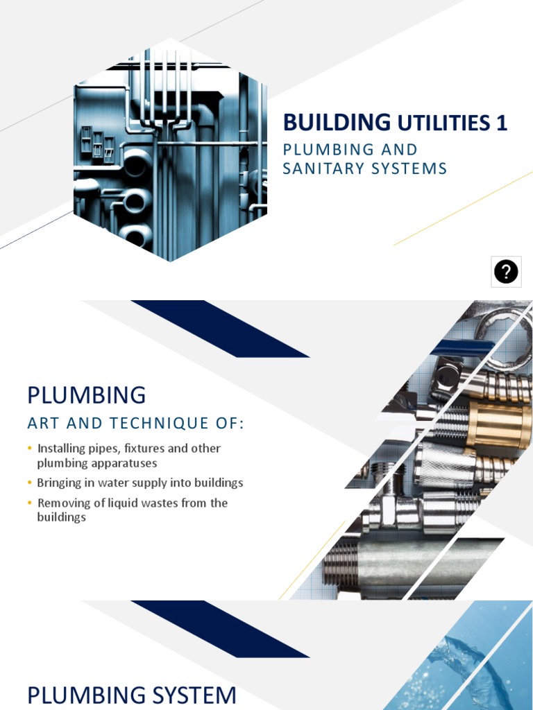 Module 1 - Introduction To Plumbing | PDF | Plumbing | Journeyman