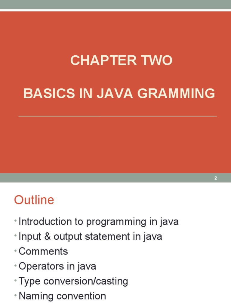 Chapter Two | PDF | Data Type | Integer (Computer Science)